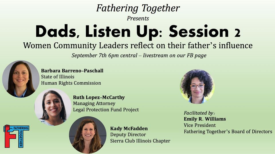 Dads, Listen Up: Session 2: Women Community Leaders - Fathering ...